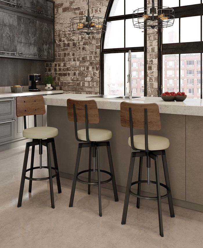 Amisco Symmetry Screw Stool - OVERMAX - Macy's