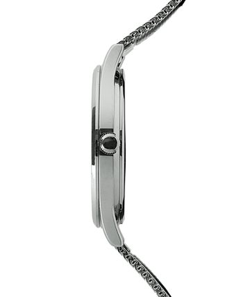 Casio Women's Stainless Steel Mesh Bracelet Watch 38mm - Macy's