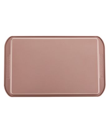 Farberware Nonstick Bakeware 11" x 17" Cookie Pan, Rose Gold - Macy's