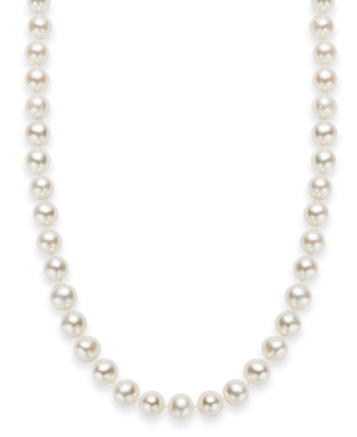 Click here for 18 Cultured Freshwater Pearl Strand Necklace (7-8m... prices