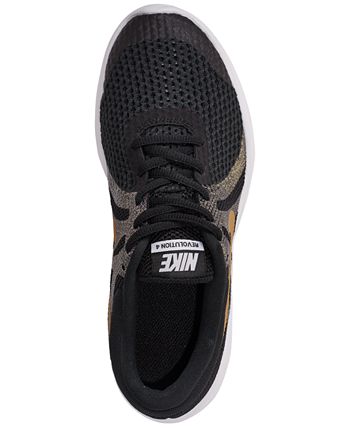Nike Girls' Revolution 4 Shield Athletic Sneakers from Finish Line - Macy's