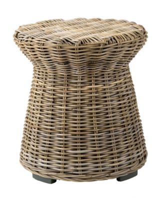 East At Main's Akiman Rattan Accent Table - Macy's