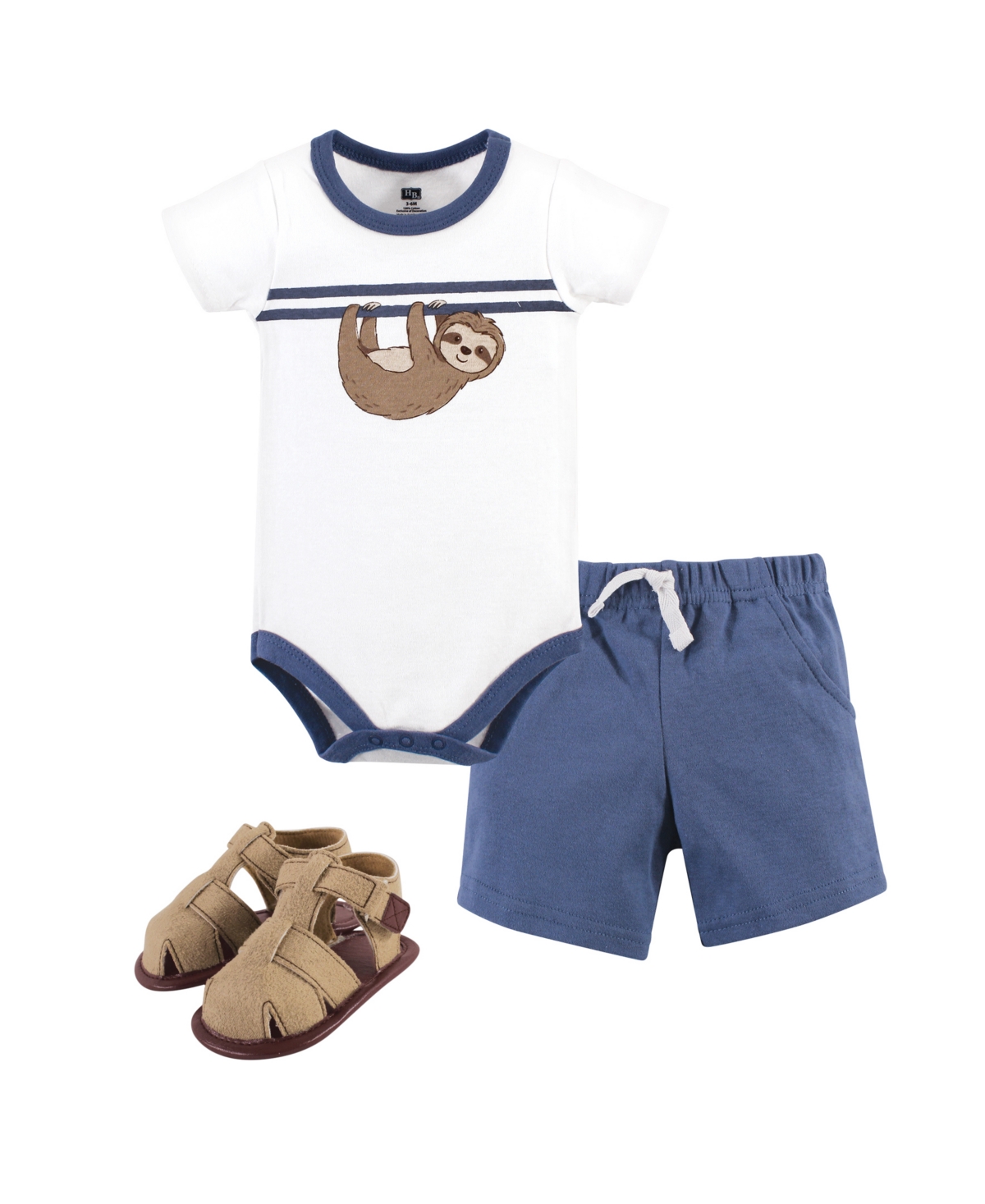 Click here for Hudson Baby Baby Boys Hudson Cotton Bodysuit  Shor... prices