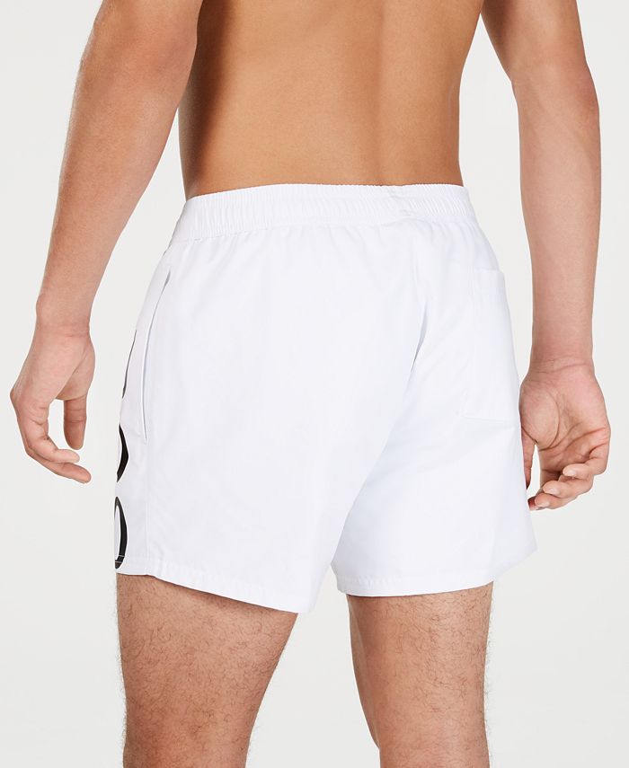 Hugo Boss HUGO Men's Logo Swim Trunks - Macy's