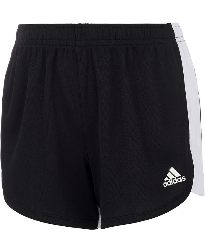 adidas Toddler Girls Three-Stripe Colorblocked Shorts - Macy's