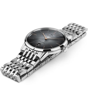 Hamilton Men's Swiss Automatic American Classic Intra-Matic Stainless ...