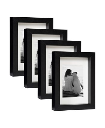 DesignOvation Macintyre Wood Photo Frame, Set of 4 - Macy's