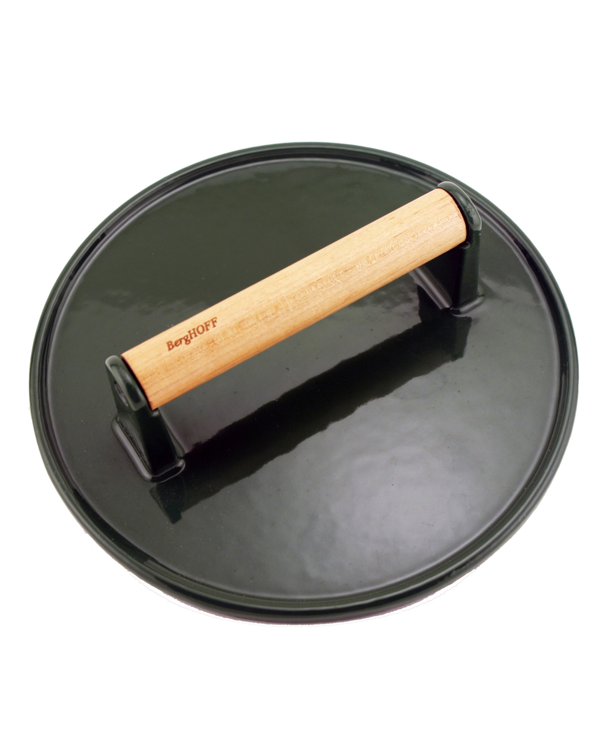 Click here for BergHOFF Green Cast Iron Steak Press - Green prices