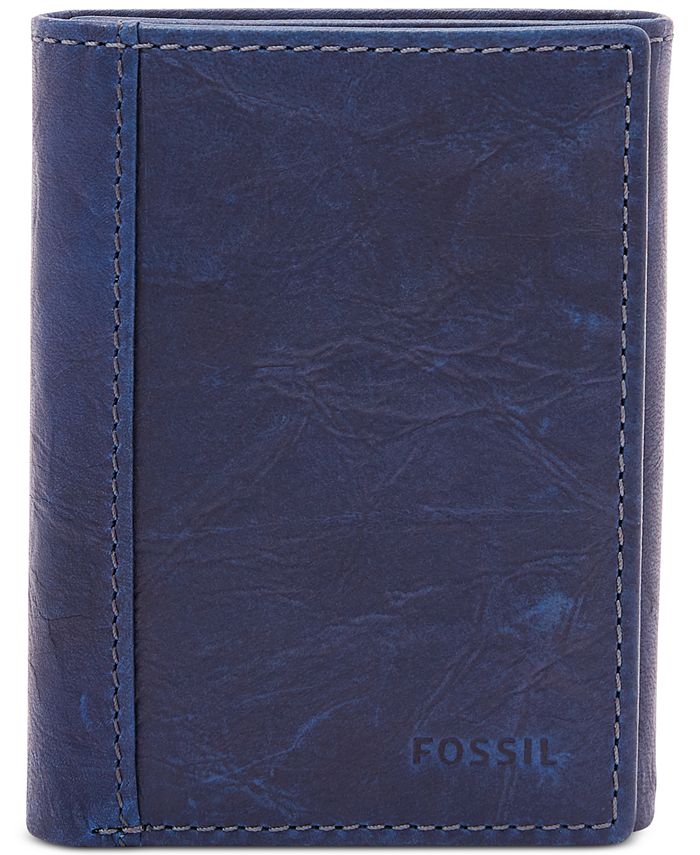 Fossil Men's Neel Trifold Wallet - Macy's