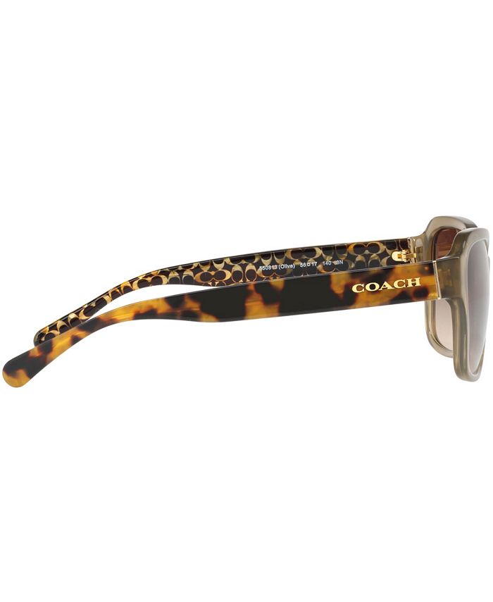 COACH Sunglasses, HC8232 56 L1010 - Macy's