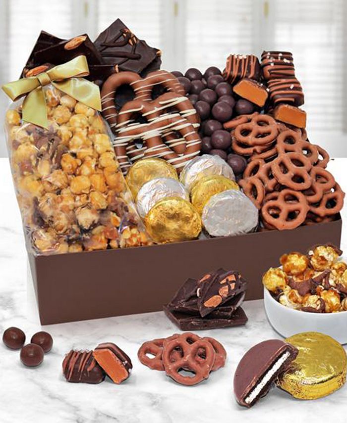Chocolate Covered Company Premium Belgian Chocolate-Covered Gift Box ...
