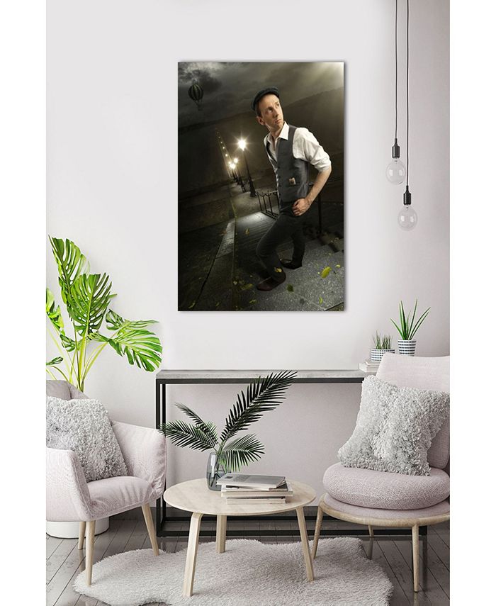 Eurographics One Way Ticket Framed Canvas Wall Art - Macy's