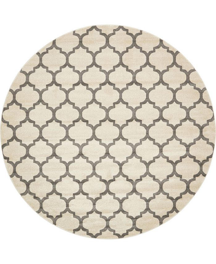 Bayshore Home Arbor Arb1 10' x 10' Round Area Rug - Macy's
