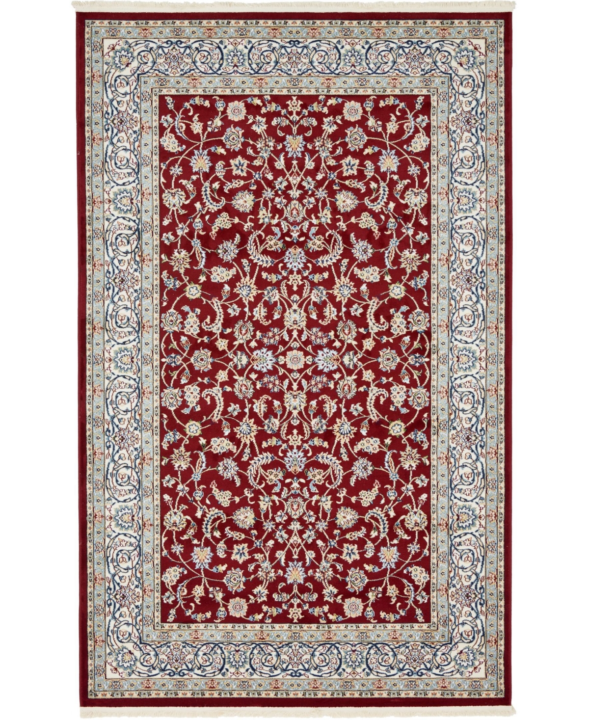 Click here for Bayshore Home Zara Zar1 5 x 8 Area Rug - Burgundy prices