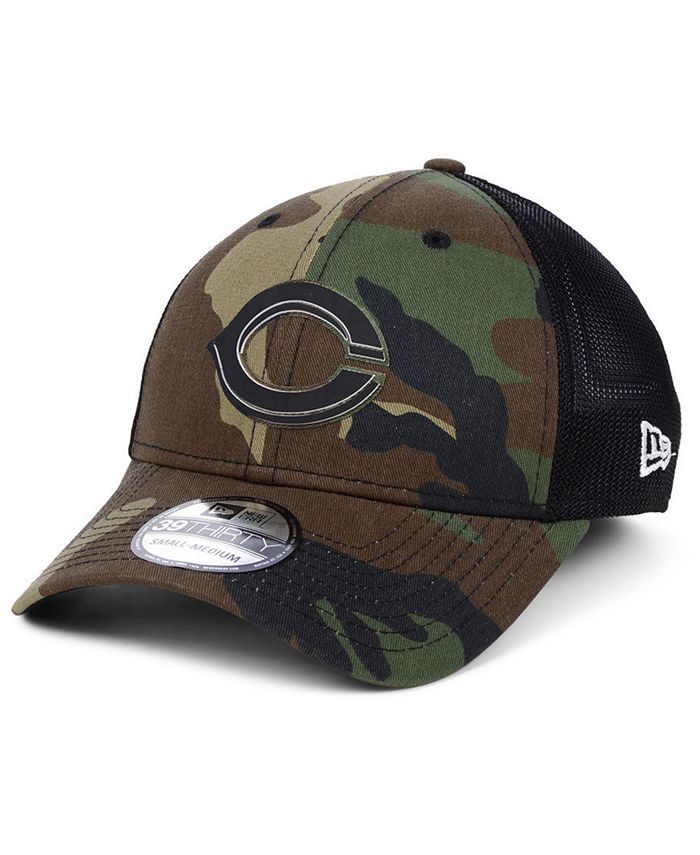 New Era Cincinnati Reds Camo Trucker 39THIRTY Cap - Macy's