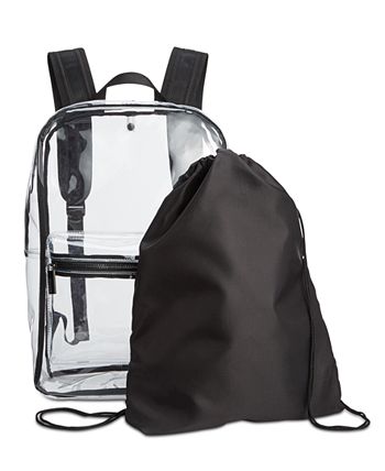 Steve Madden Men's Clear Backpack - Macy's