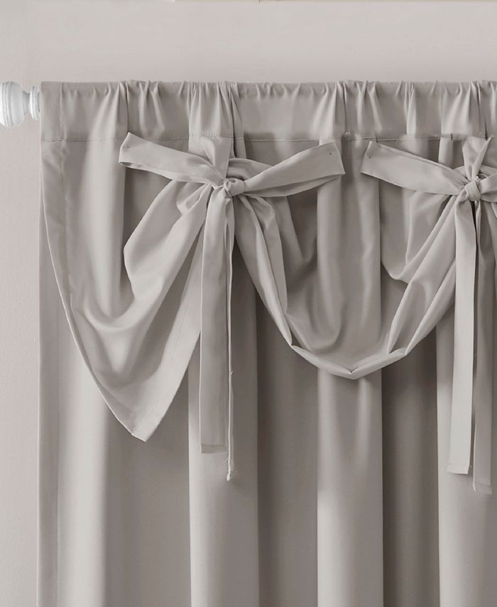 Intelligent Design Vivian Total Blackout Rod Pocket 50" x 63" Window ...