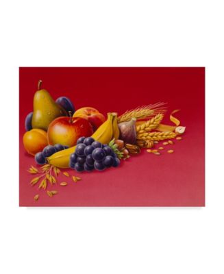 Harro Maass 'Fruit Stacked' Canvas Art - 24" x 18" - Macy's