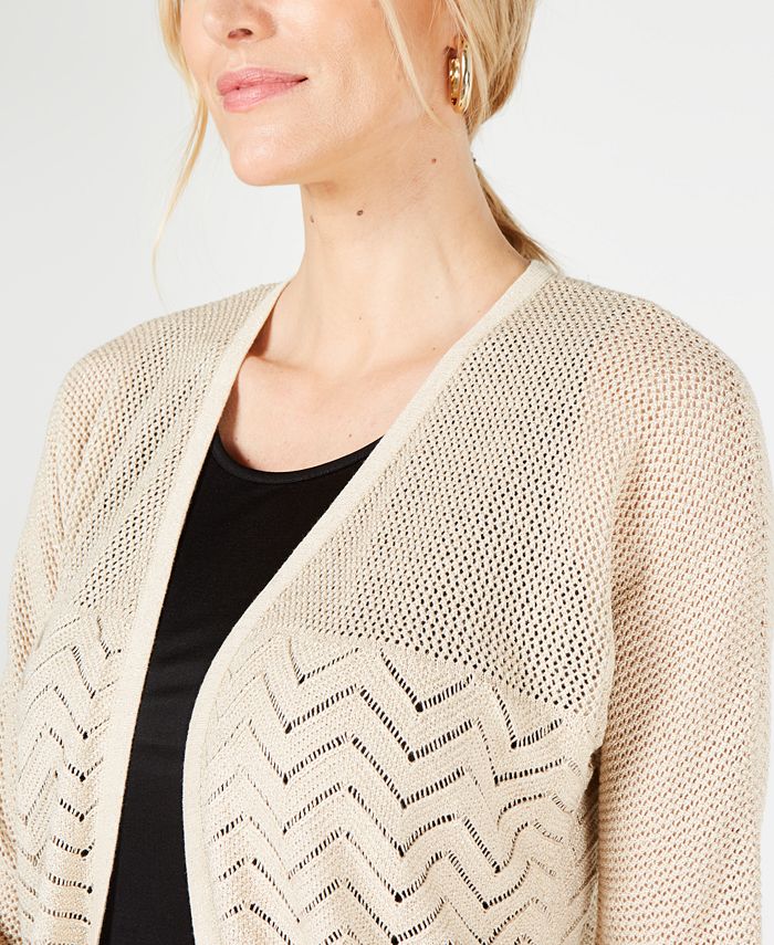 JM Collection Open-Front Cardigan, Created for Macy's - Macy's
