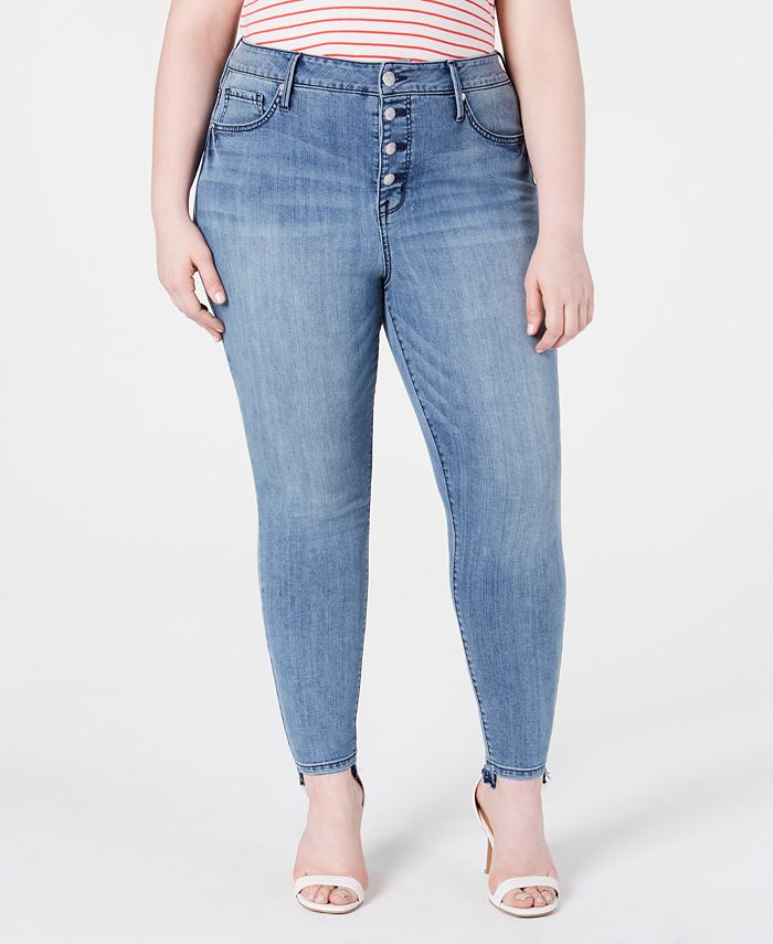 Seven7 Jeans Trendy Plus Size Ultra High-Rise Skinny Jeans - Macy's