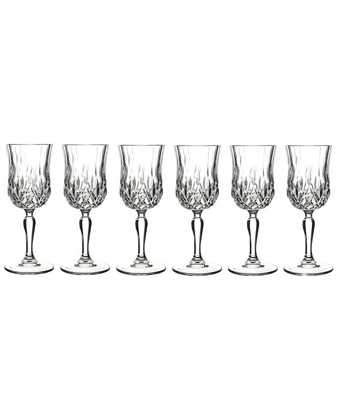 Lorren Home Trends RCR Opera Crystal Water Glass set of 6 - Macy's