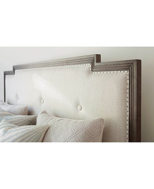 Furniture Playlist Upholstered Queen Bed & Reviews - Furniture - Macy's