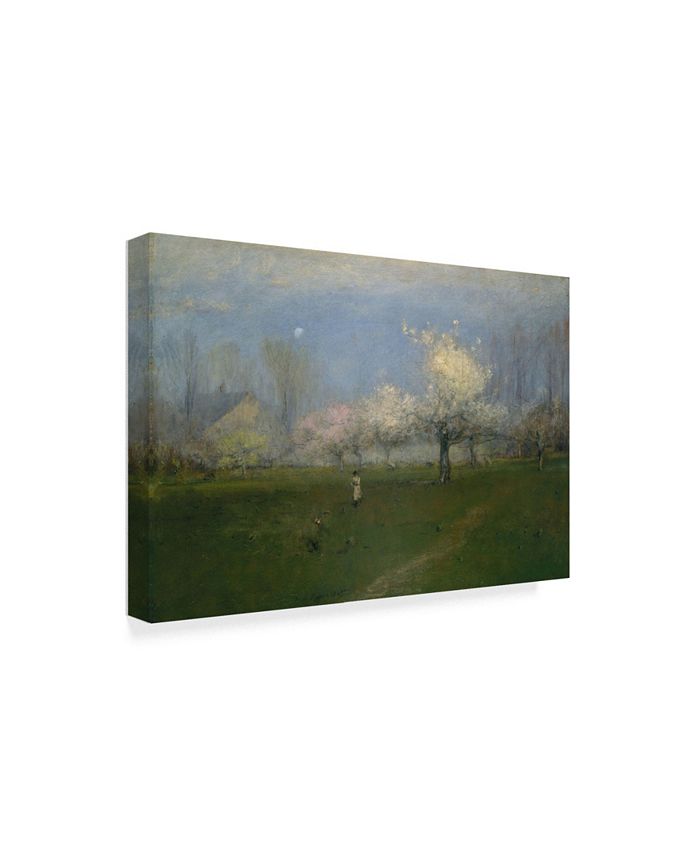 Trademark Global George Inness 'Spring Blossoms Montclair, New Jersey ...