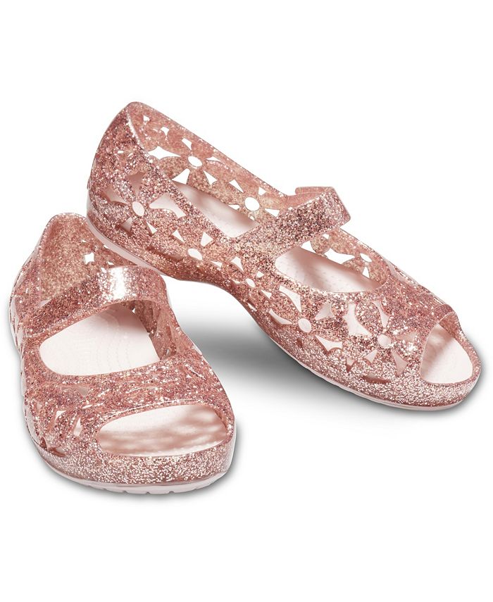 Crocs Toddler & Little Girls Isabella Flower Flat - Macy's
