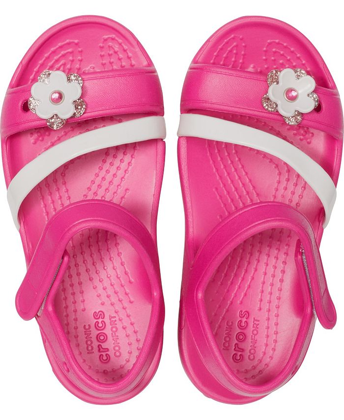 Crocs Baby, Toddler & Little Girls Lina Charm Sandal - Macy's