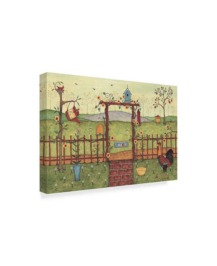 Trademark Global Robin Betterley 'Trellis' Canvas Art - 24" x 16" - Macy's