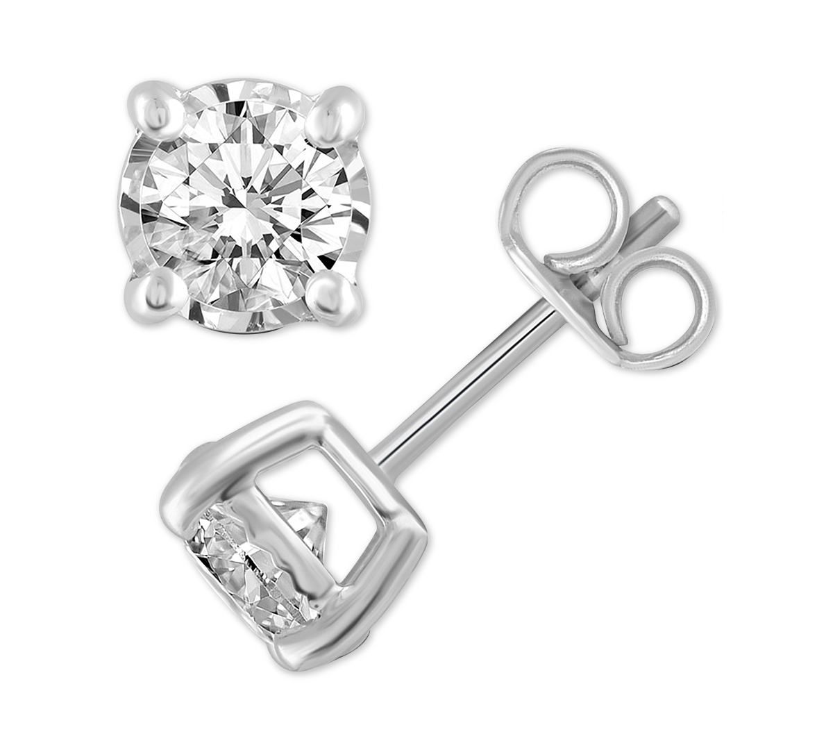 Click here for Diamond Stud Earrings (3/4 ct. t.w.) in 14k White... prices