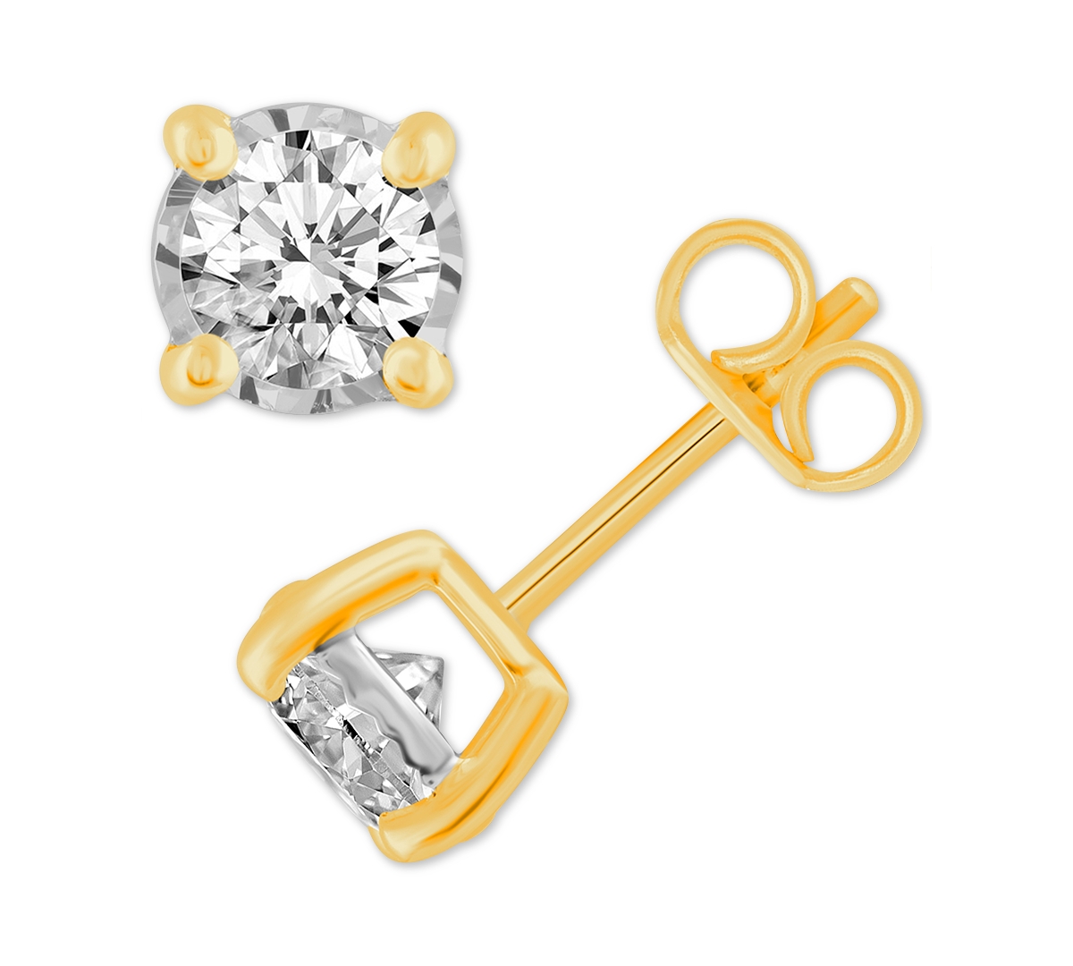 Click here for Diamond Stud Earrings (3/4 ct. t.w.) in 14k White... prices