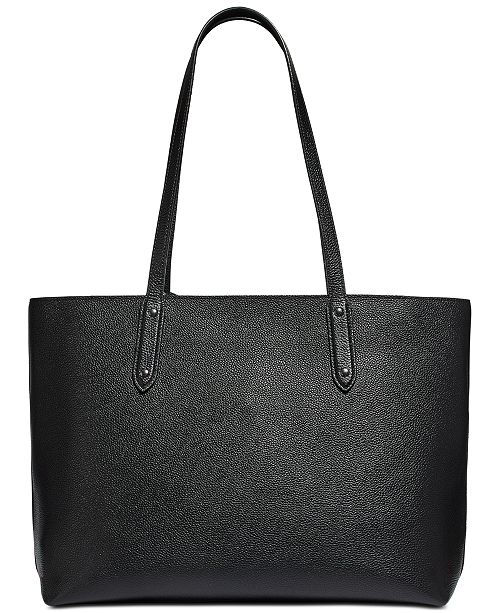 COACH Central Leather Tote With Rexy And Carriage & Reviews - Handbags ...