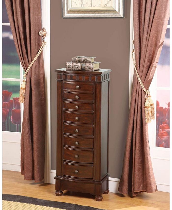 Nathan Direct Muscat 8-Drawer Jewelry Armoire & Reviews - Furniture ...