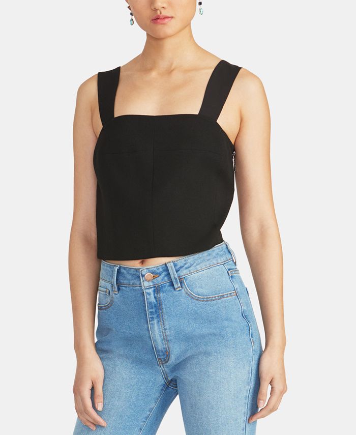 RACHEL Rachel Roy Reva Crop Top - Macy's
