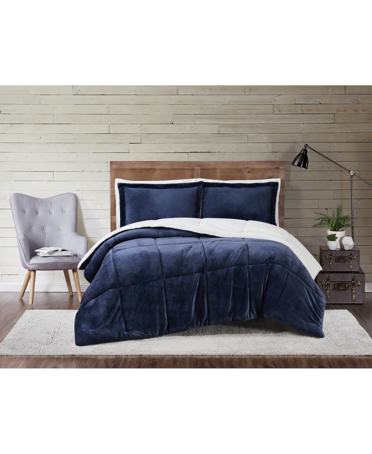 Click here for Truly Soft Cuddle Warmth Comforter Set  Full/Queen... prices
