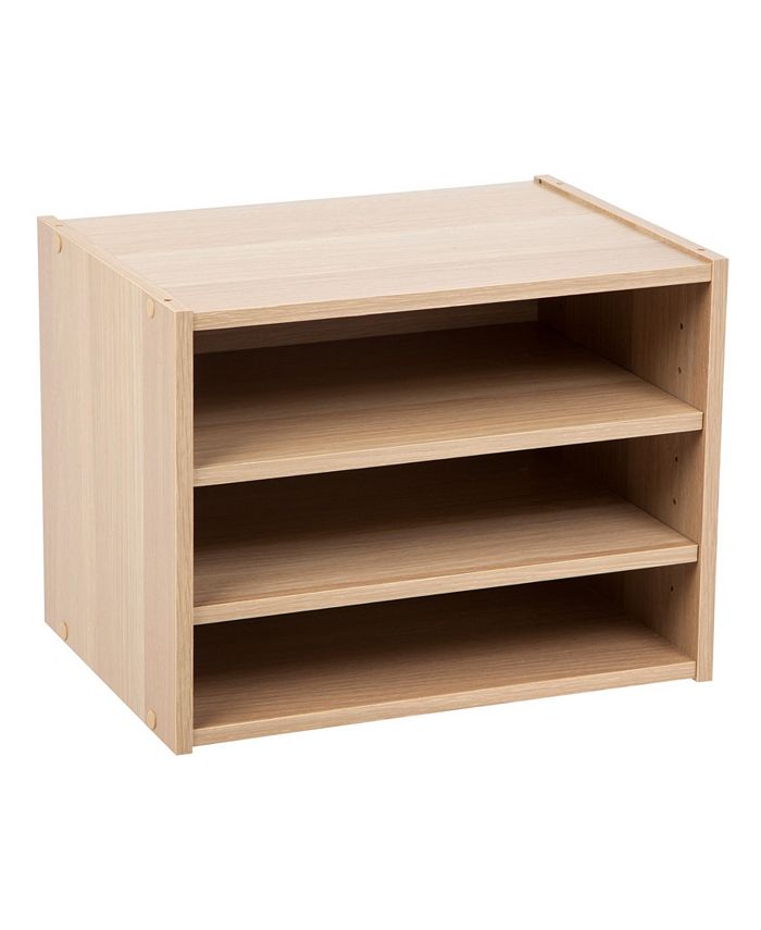 Iris Usa Tachi Modular Wood Stacking Storage Box With Drawer Macys