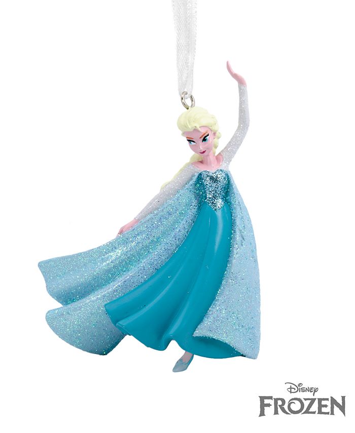 Hallmark Disney Frozen Elsa Ice Skating Christmas Ornament - Macy's