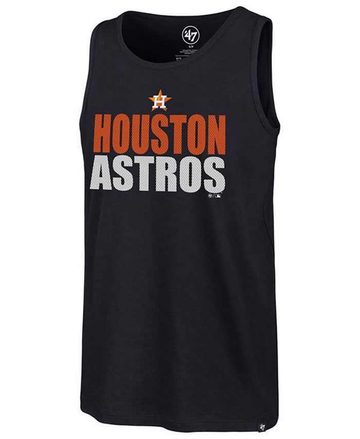 '47 Brand Men's Houston Astros Splitter Stacked Tank - Macy's