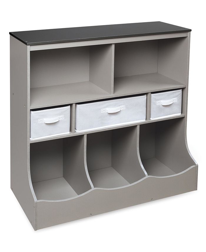 Badger Basket Combo Bin Storage Unit With Three Baskets - Macy's