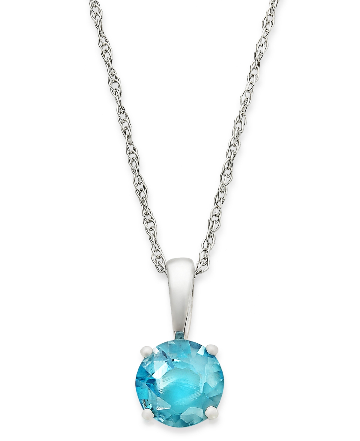 Click here for Birthstone Pendant in 14k Gold or 14k White Gold -... prices