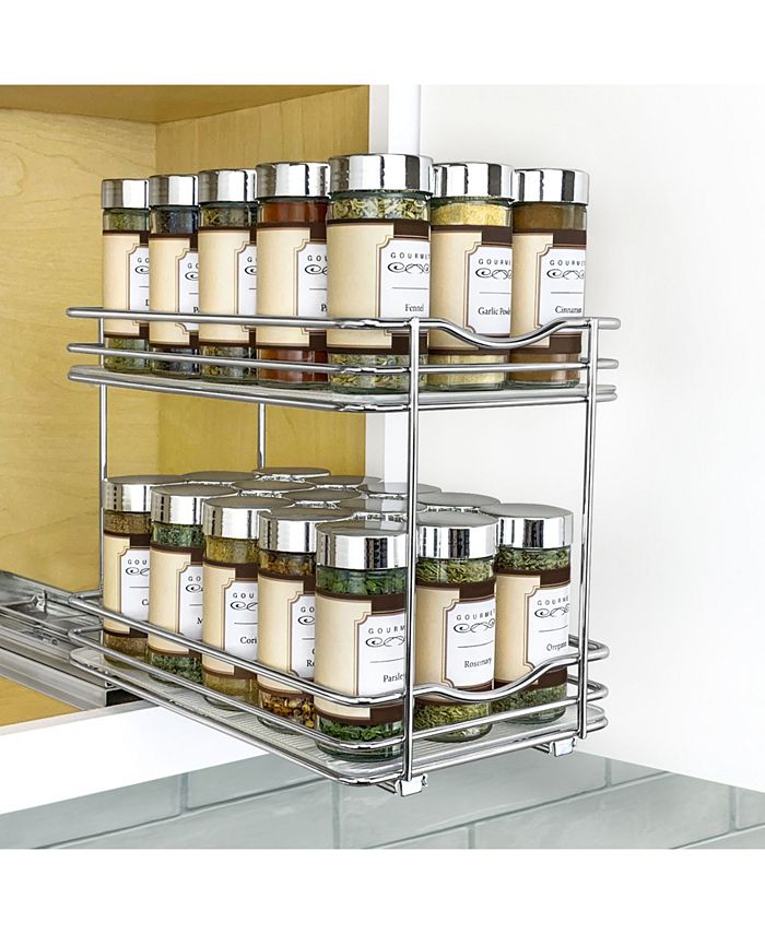 Lynk Professional Spice Rack Slide Out Cabinet Organizer - Macy's