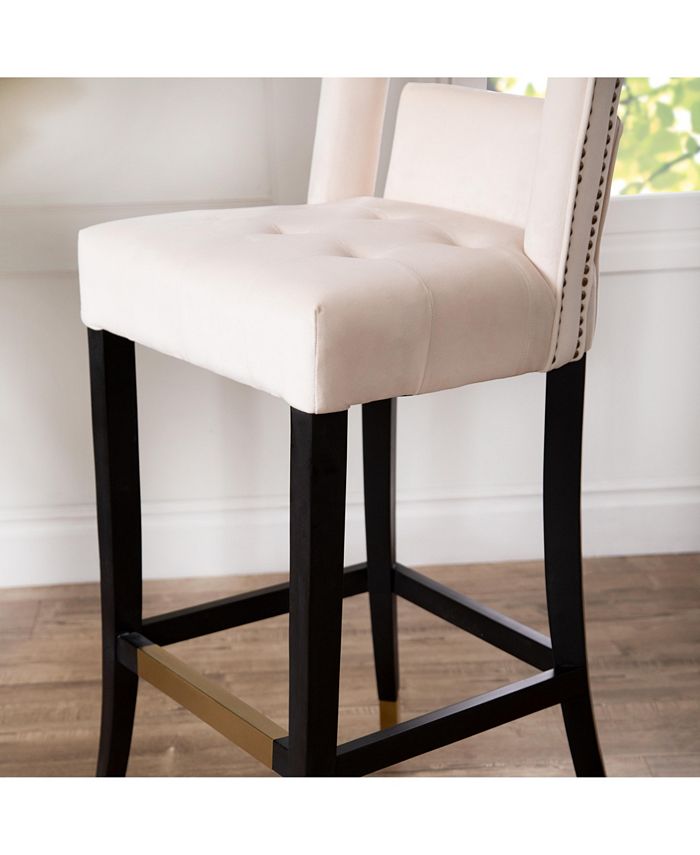 Abbyson Living Caroline Bar Stool & Reviews - Furniture - Macy's