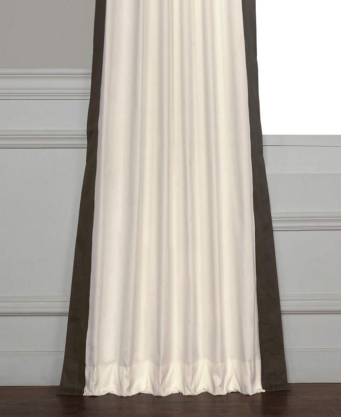 Exclusive Fabrics & Furnishings Panama Vertical Colorblock Panel, 50" x ...