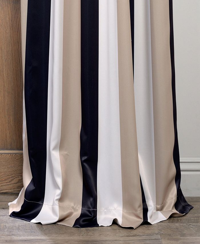 Exclusive Fabrics & Furnishings Georgetown Blackout 50" x 96" Curtain ...