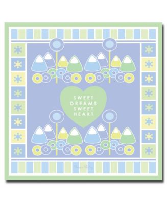 Grace Riley 'Sweet Baby Boy' Canvas Art - 14" x 14" - Macy's