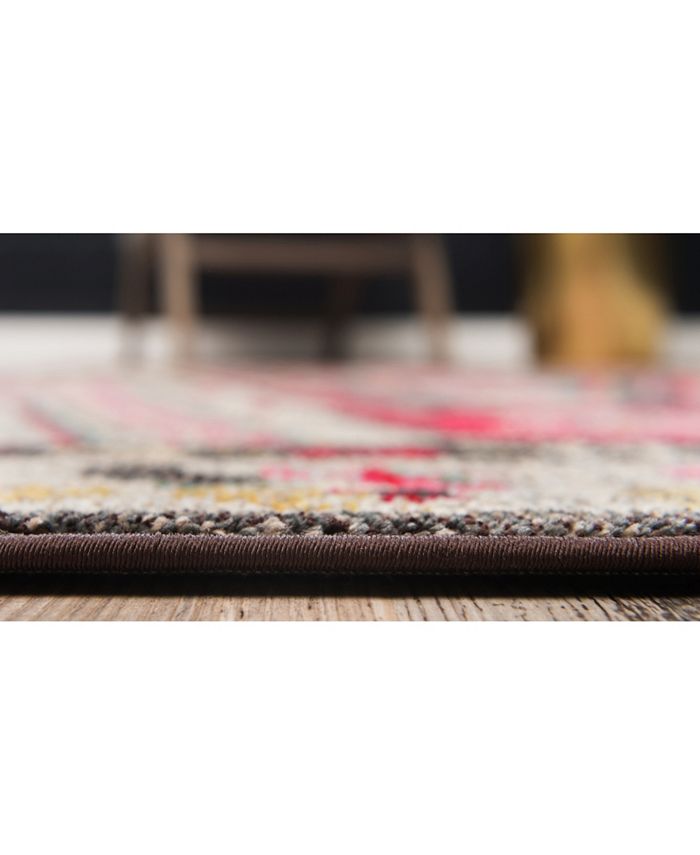Bayshore Home CLOSEOUT! Arcata Arc1 Multi 2' 2" x 6' 7" Runner Area Rug ...