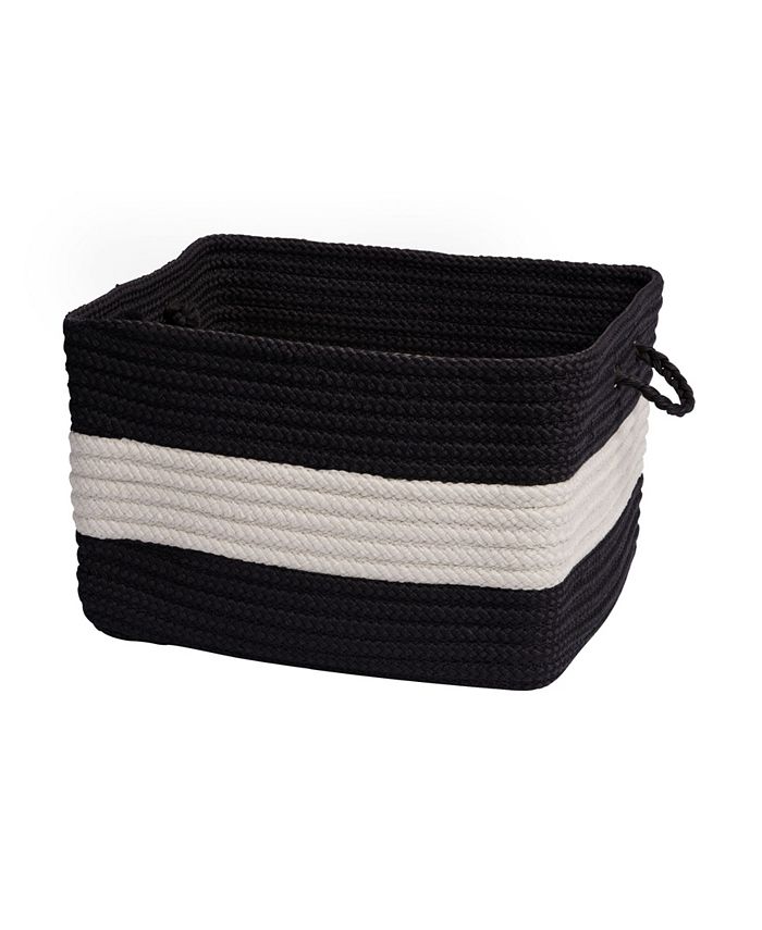 Colonial Mills Rope Walk Braided Storage Basket - Macy's