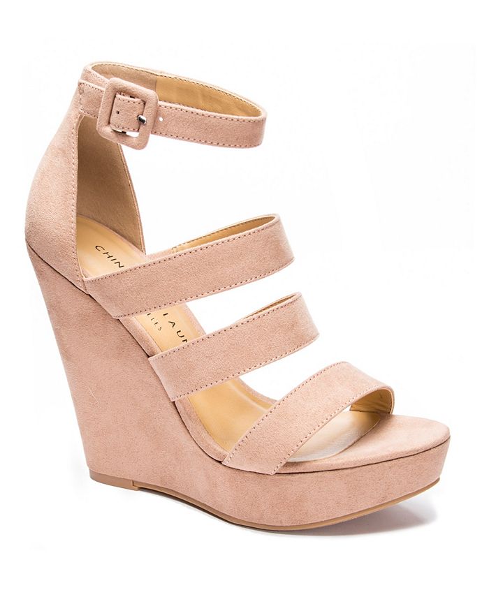 Chinese Laundry Maneeya Wedge Sandals - Macy's