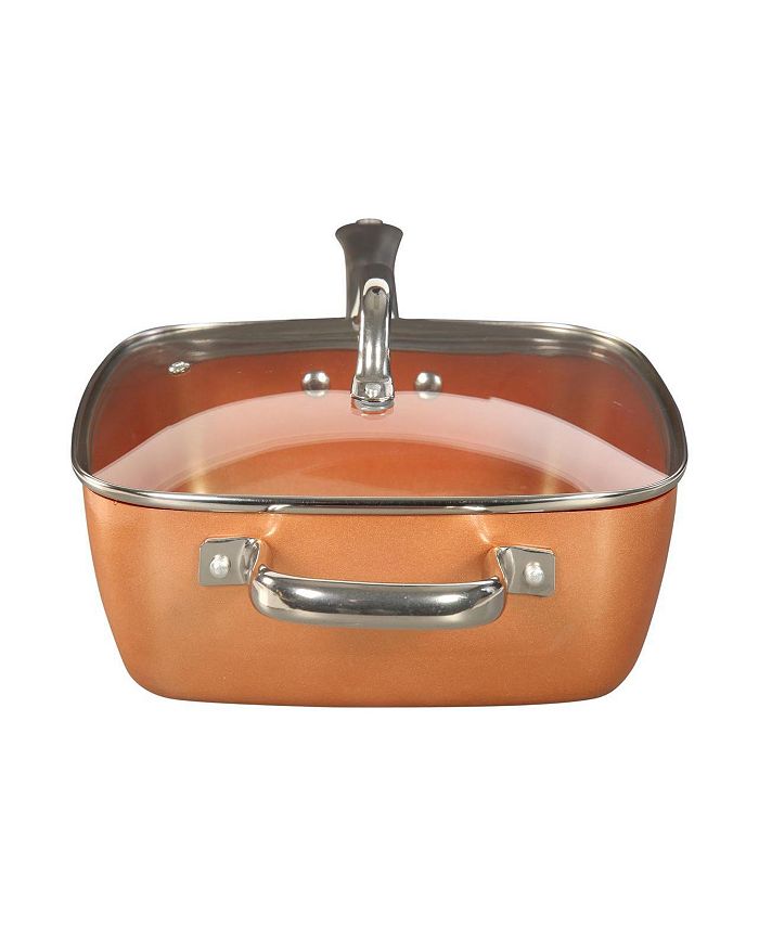 Tayama TCSP-10 Induction Copper Square Pan - Macy's